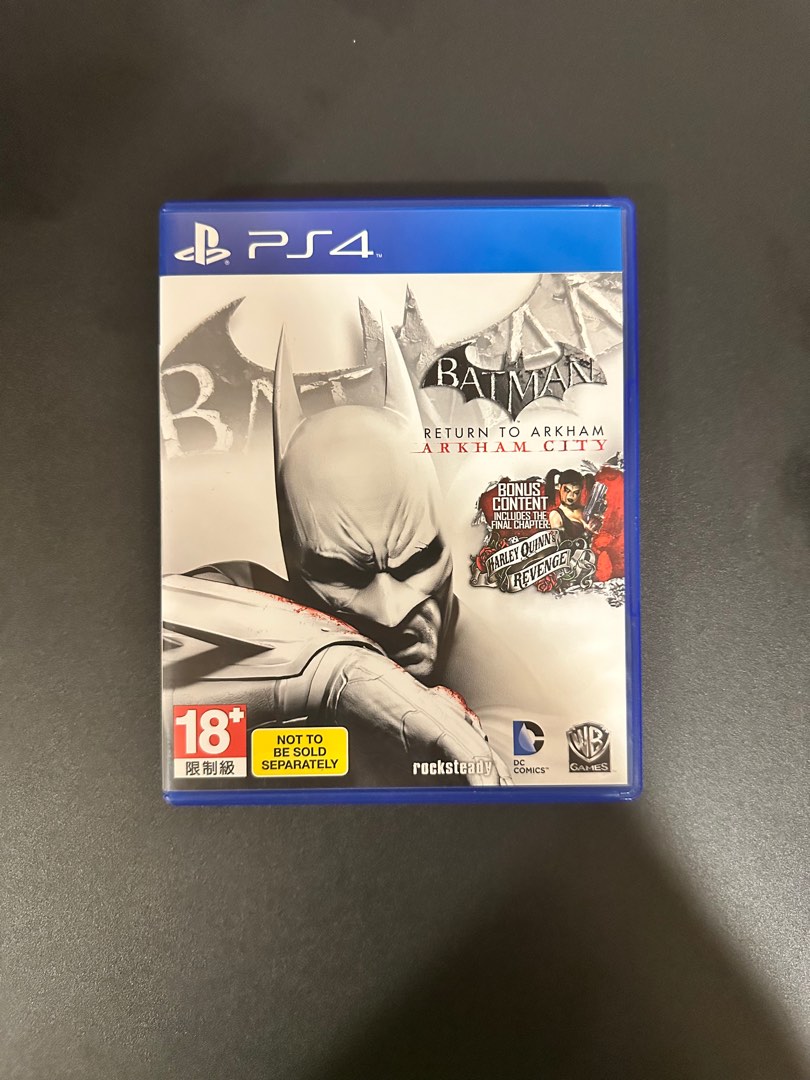 Batman Return to Arkham Arkham City PS4 game, Video Gaming, Video Games ...