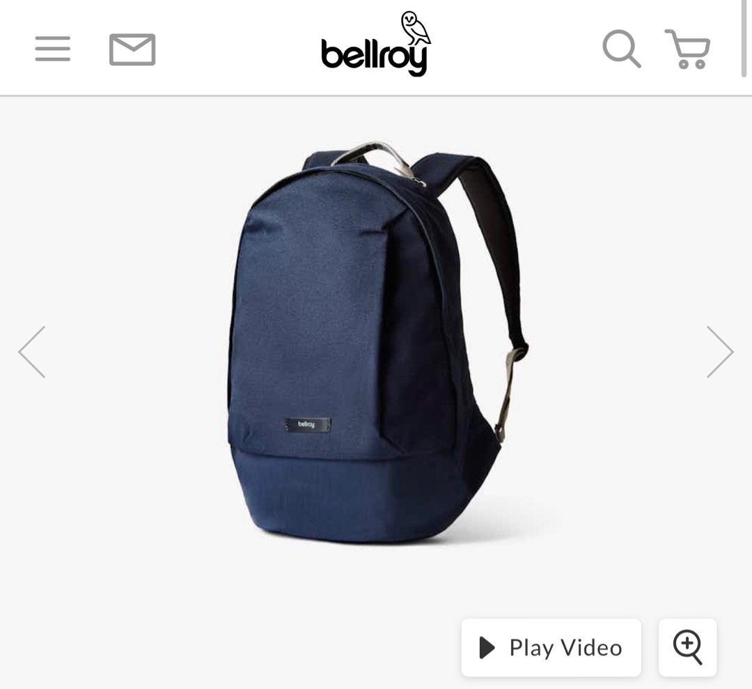 Bellroy Classic Backpack 20l, Men's Fashion, Bags, Backpacks on Carousell