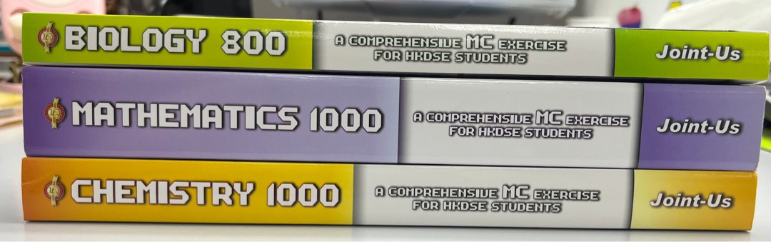 Biology 800 ,Mathematics 1000, Chemistry 1000, 興趣及遊戲, 書本 & 文具, 教科書 ...