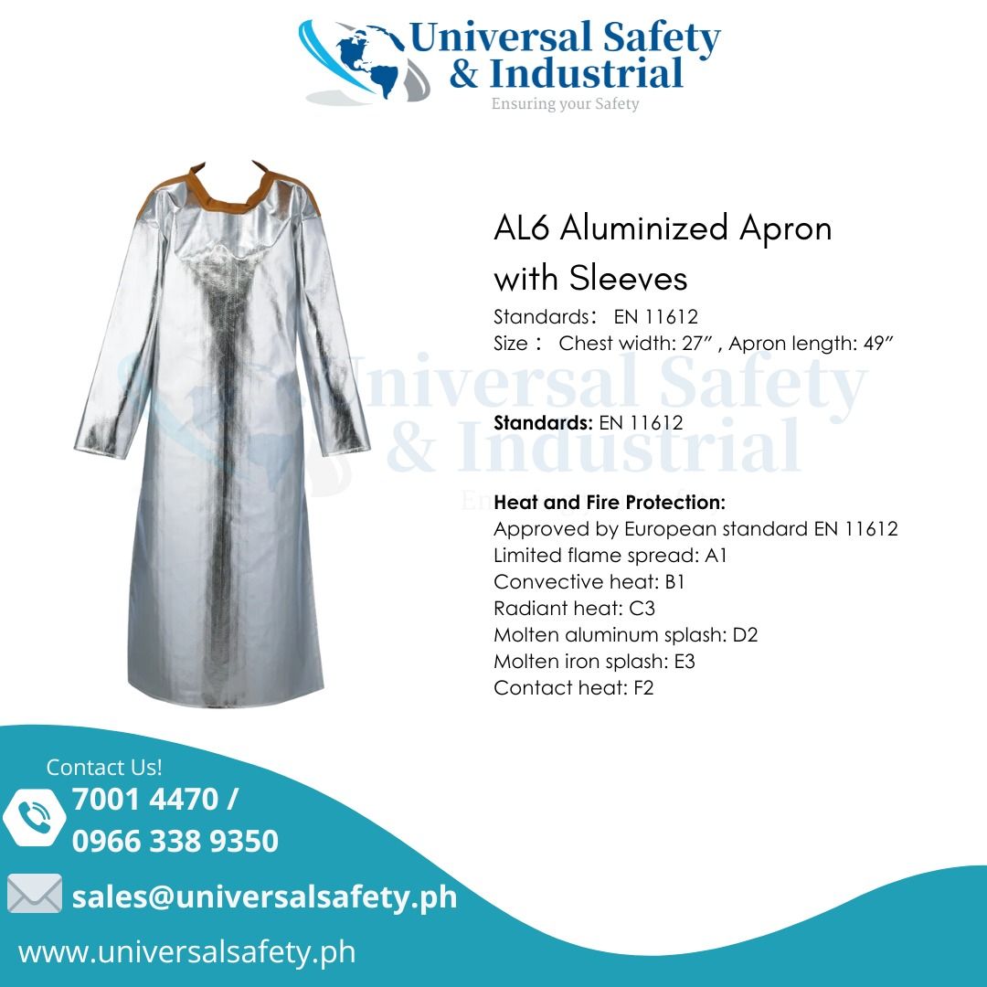 Blue Eagle AL6 Aluminized Apron w/ Sleeves on Carousell