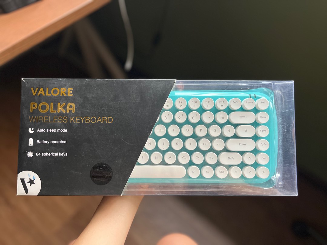 Bluetooth Wireless Keyboard - Teal Turquoise, Computers & Tech, Parts ...