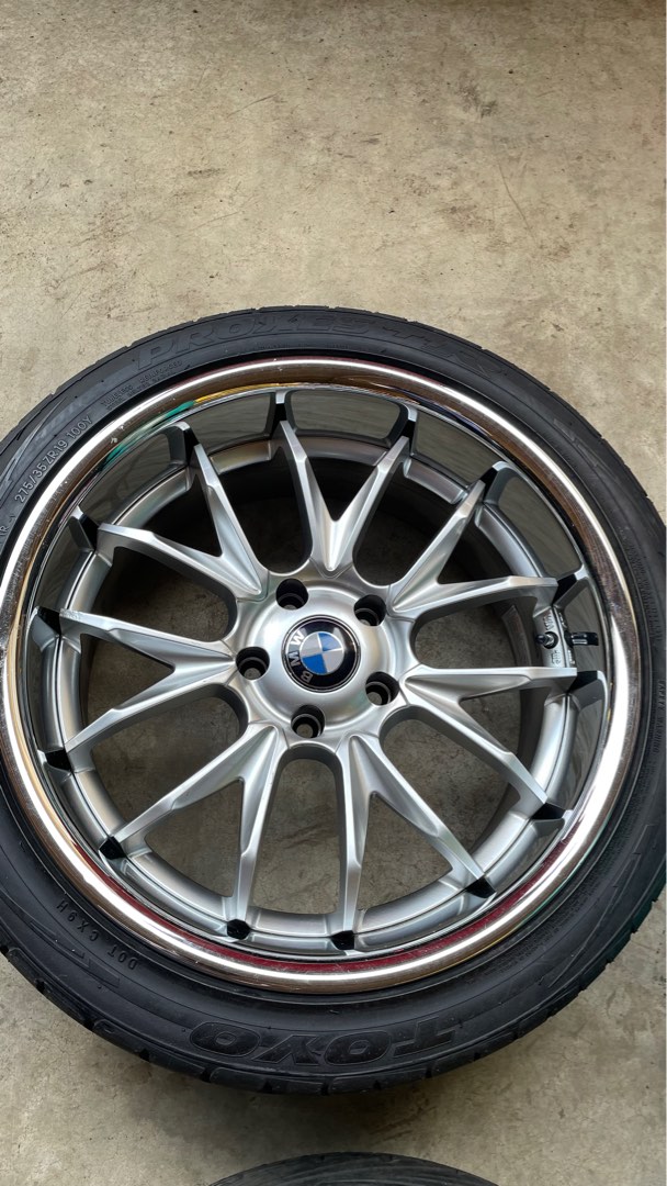 BMW E60 Concept One Mags with Tires on Carousell