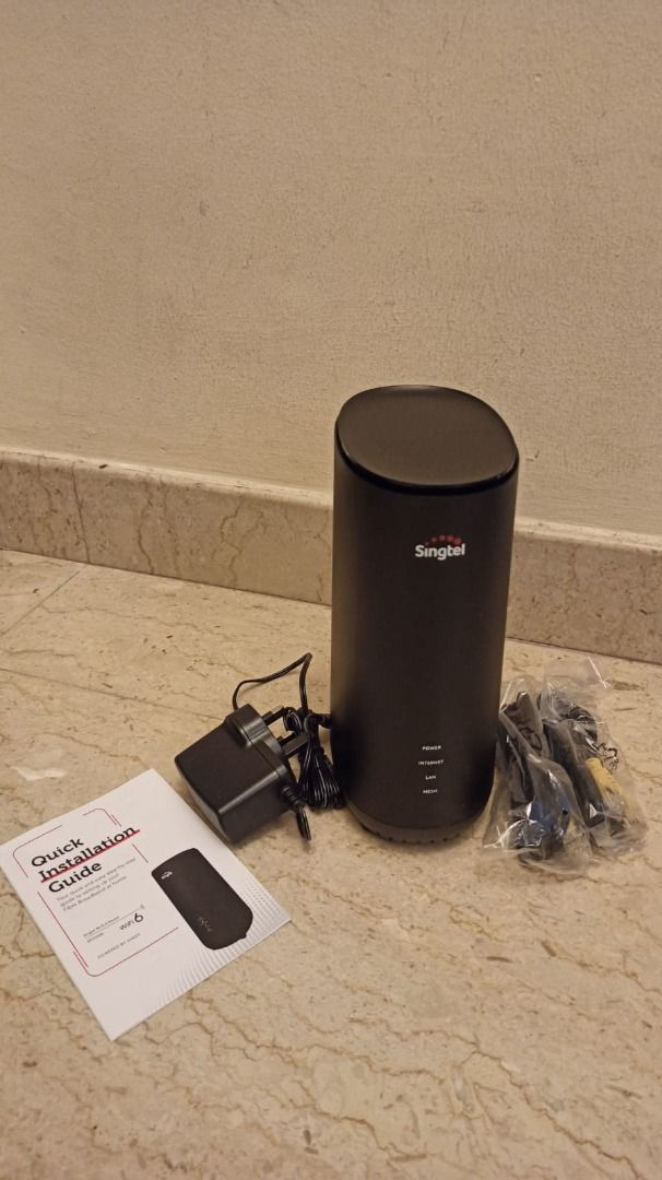 BNIB Singtel Wifi 6 Router (Askey RT5703W), Computers & Tech, Parts ...