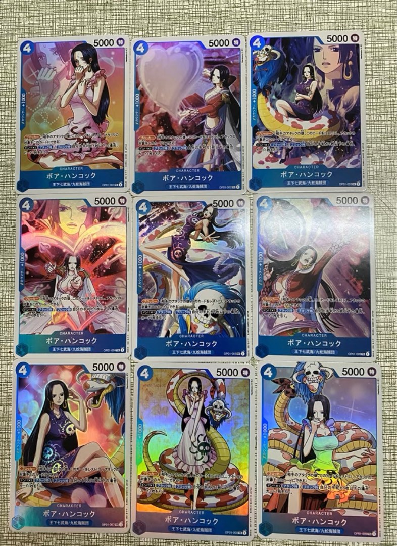 Boa Hancock Custom Made One Piece TCG Cards (OPTCG), Hobbies & Toys ...