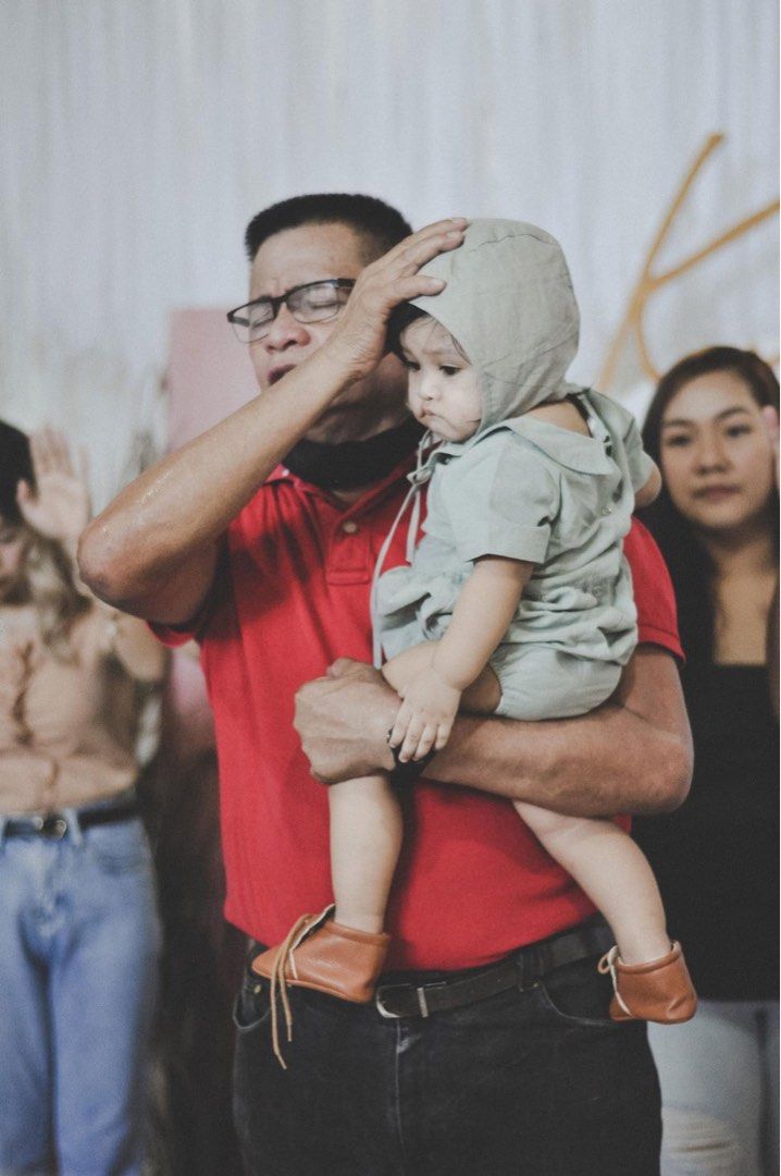 Boho baby dedication outfit ootd, Babies & Kids, Babies & Kids Fashion ...