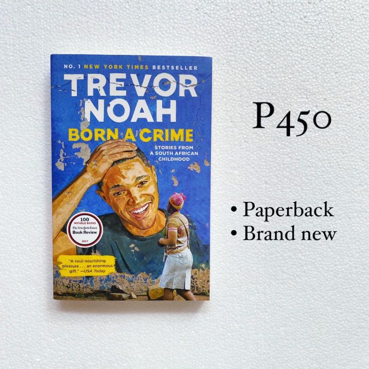 Born A Crime by Trevor Noah, Hobbies & Toys, Books & Magazines, Fiction ...