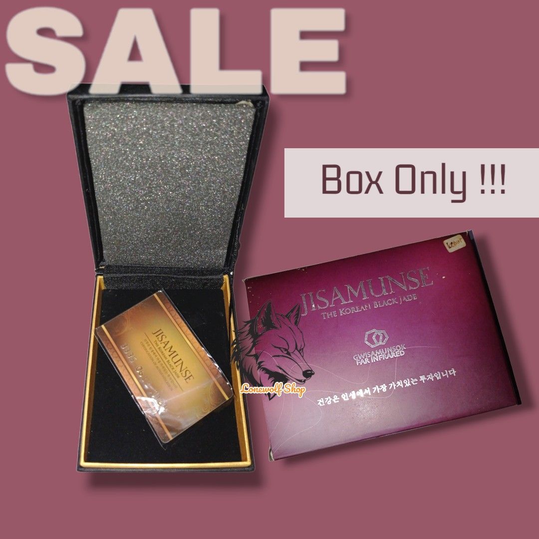 Box Jisamunse (Hanya Box !!!), Kesehatan & Kecantikan, Parfum, Kuku ...