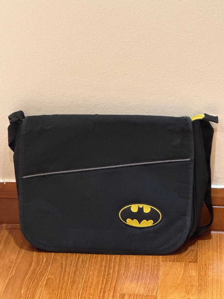 Boys Batman bag, Men's Fashion, Bags, Sling Bags on Carousell