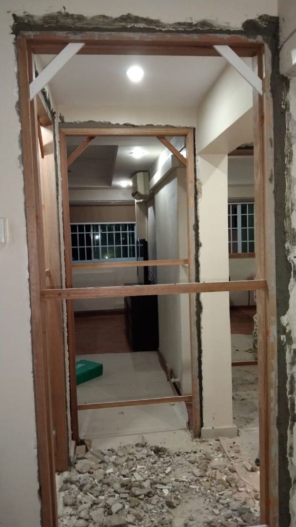 Brick wall Hack/Brick wall Build/Plastering/Painting/Direct Contractor ...