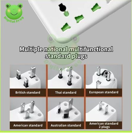 British Standard Socket USB Multifunctional With Electric Light ...