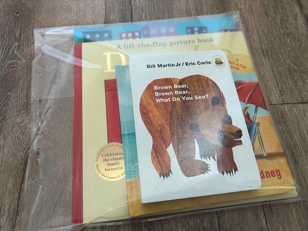 （新淨）Brown bear, llama sand & sun, dear zoo, spot goes to school, dig ...