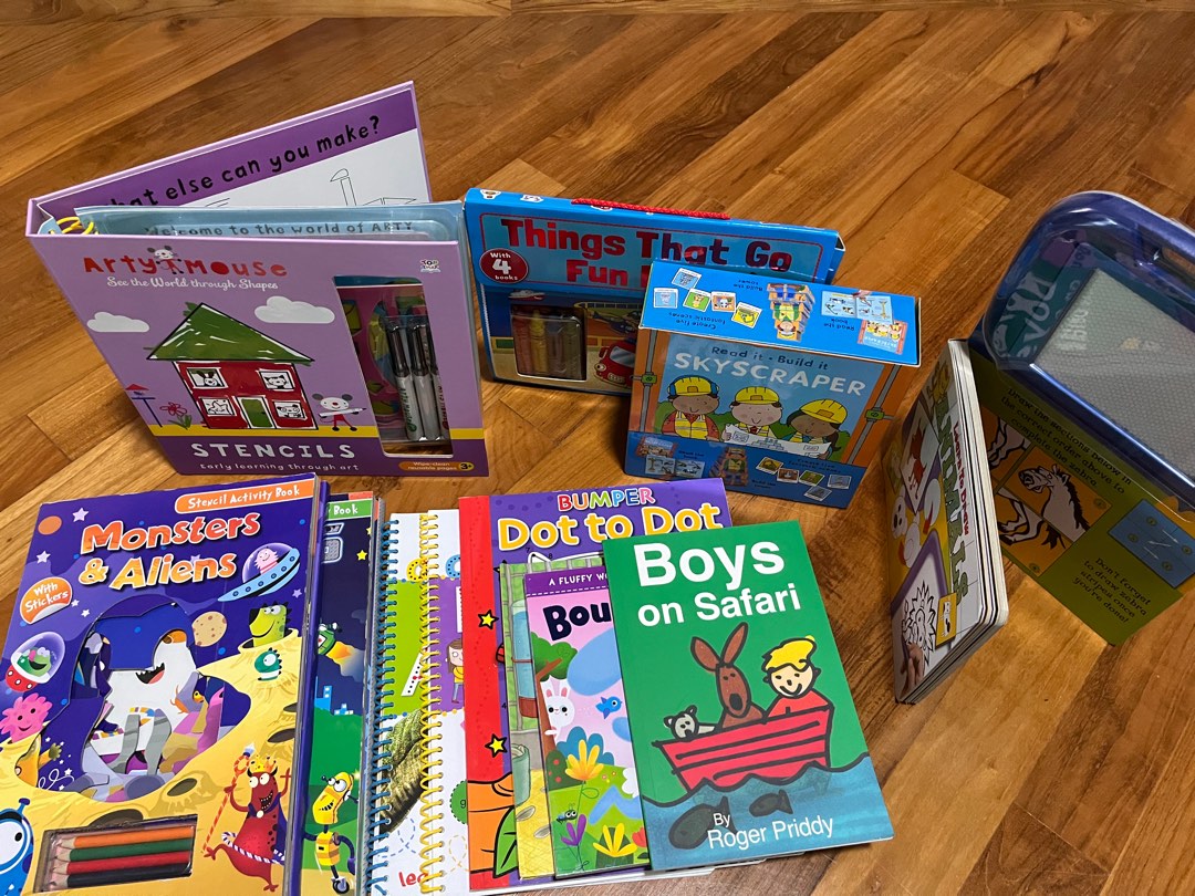 BN-Bundle of 12 Activity/StoryBooks, Babies & Kids, Infant Playtime on ...