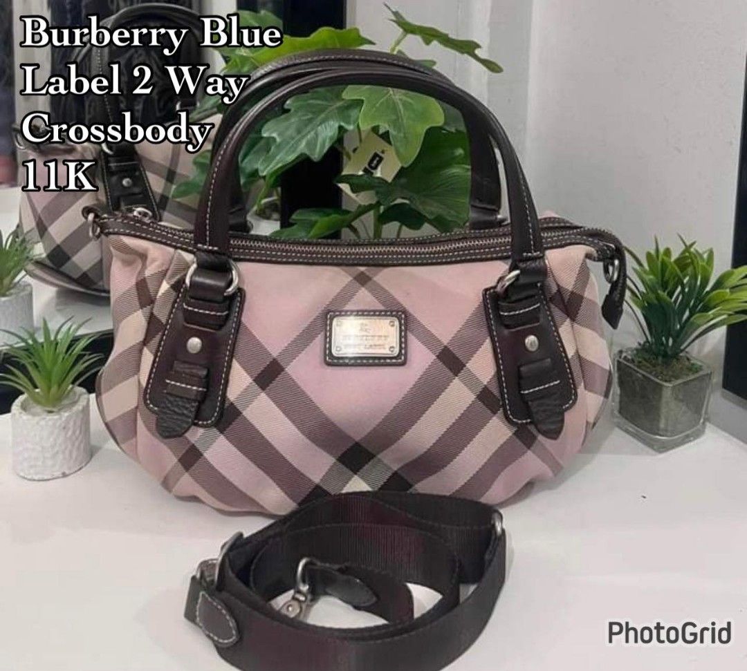 Burberry blue label, Women's Fashion, Bags & Wallets, Cross-body Bags ...