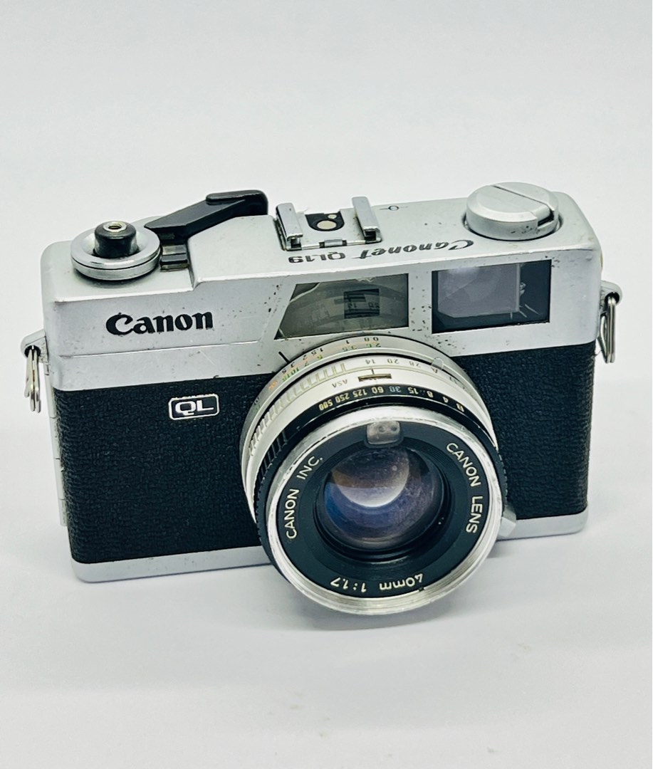 Canon Canonet QL19 film camera, Photography, Cameras on Carousell