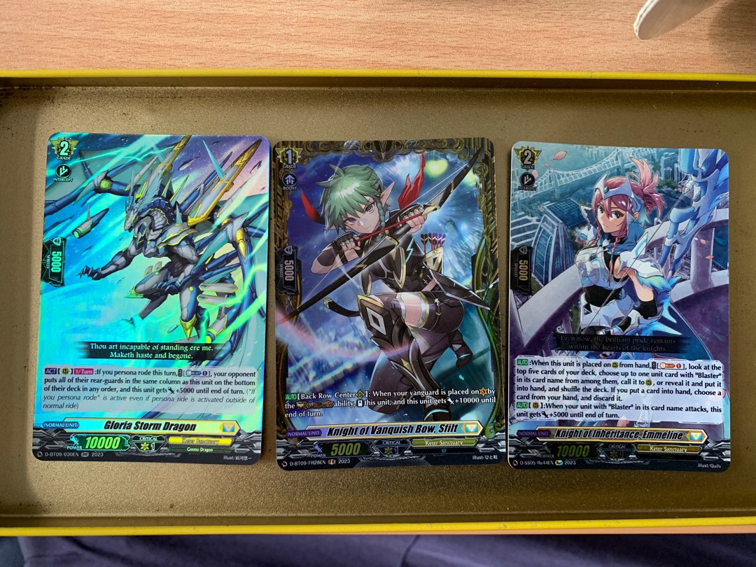 Cardfight Vanguard Keter Sanctuary English Foils, Hobbies & Toys, Toys ...
