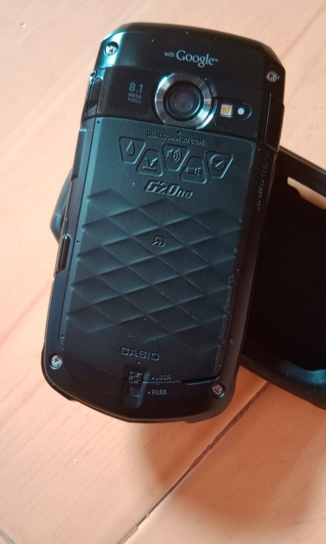 Casio Gz One Commando Rugged android phone for sale on Carousell