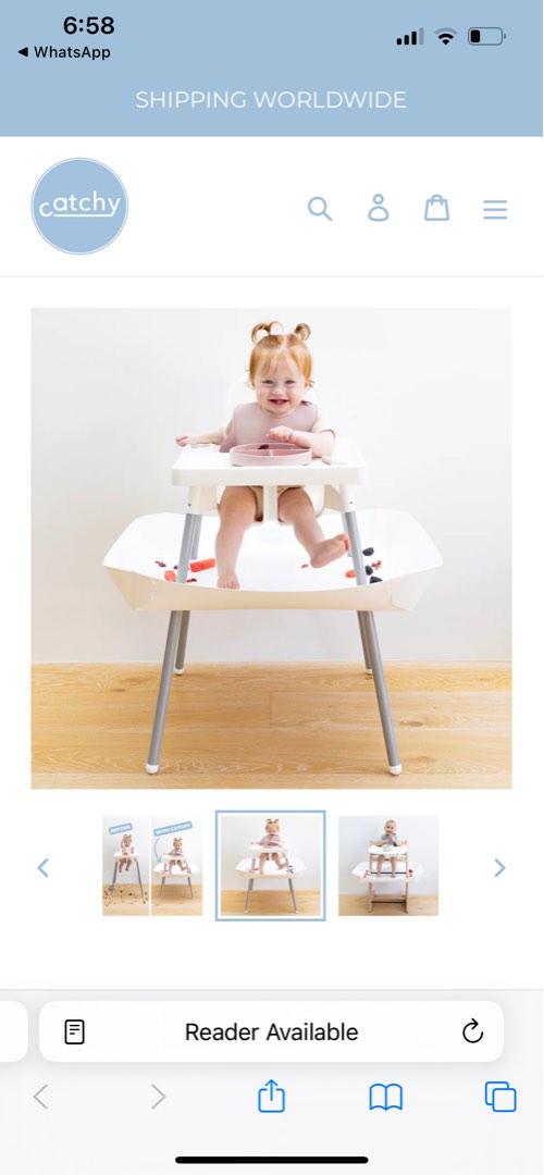 Catchy for ikea high chair, Babies & Kids, Nursing & Feeding, Baby High ...