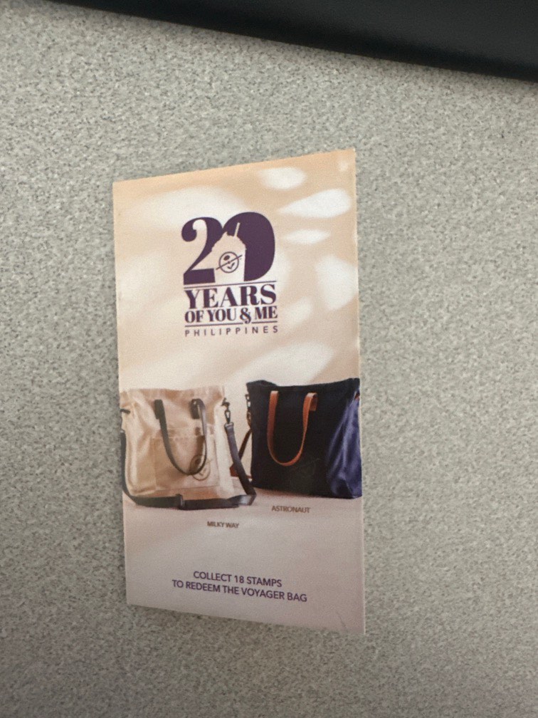 CBTL Stamp Card Voyager Bag on Carousell