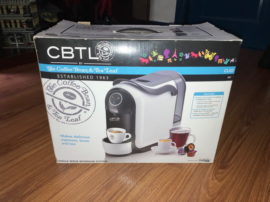 CBTL/Coffee Bean Tea Leaf Clio Coffee Machine, TV & Home Appliances ...