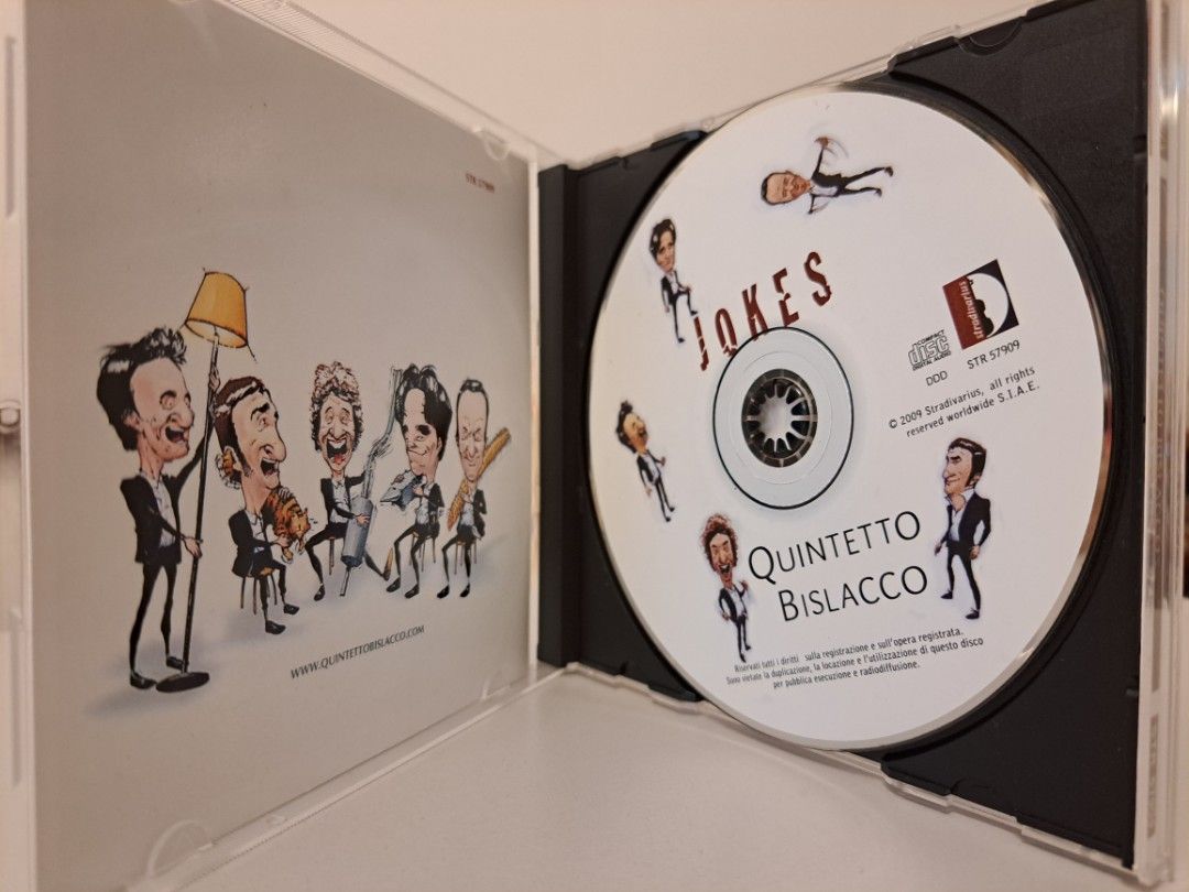 (CD) Jokes by Quintetto Bislacco, Hobbies & Toys, Music & Media, CDs ...