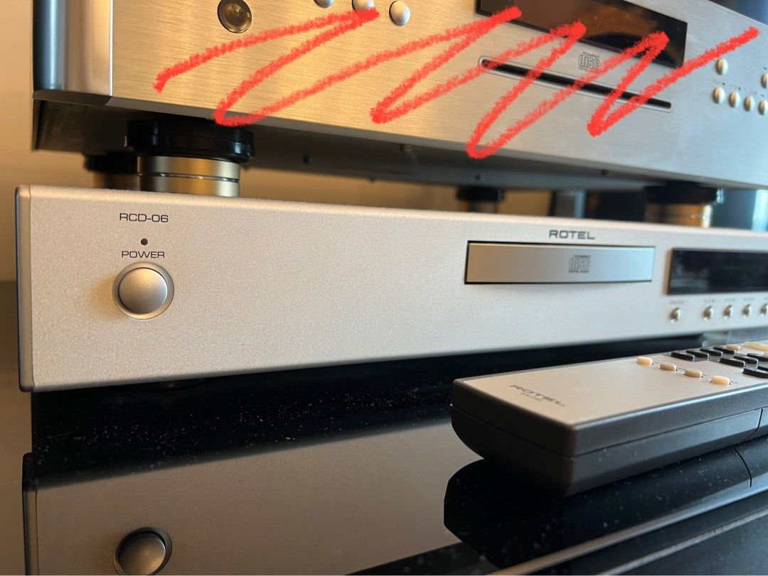 Rotel RCD-06 CD player, Audio, Other Audio Equipment on Carousell