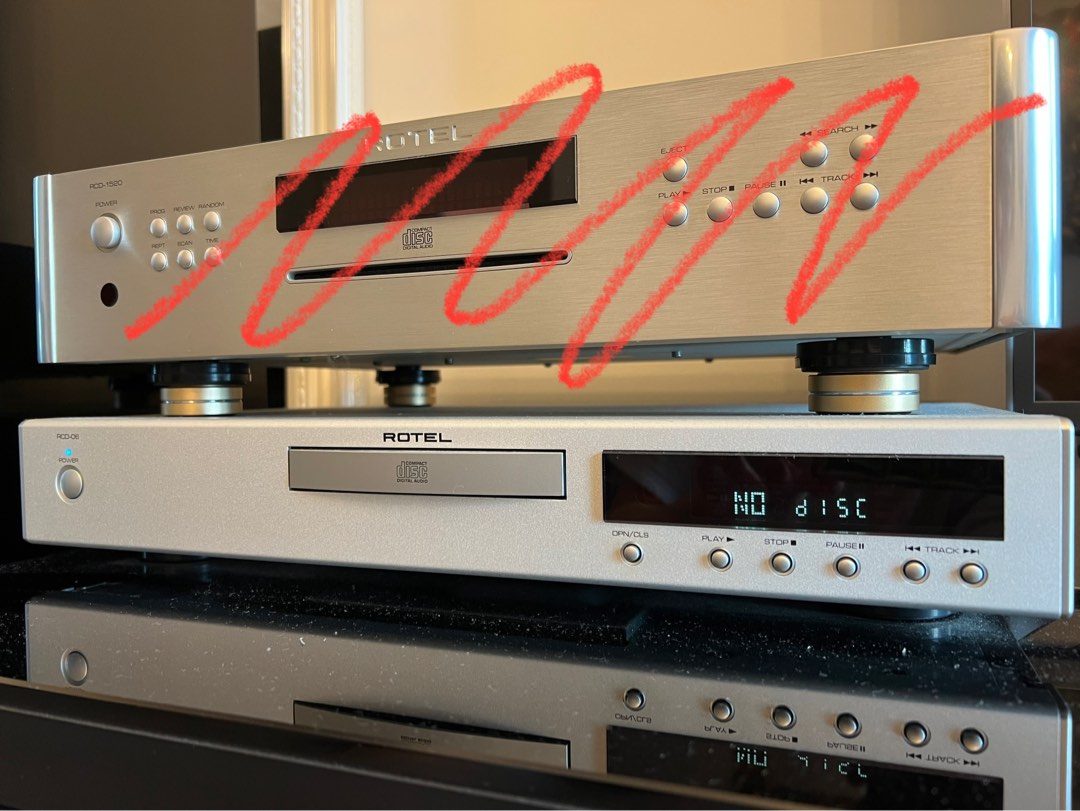 Rotel RCD-06 CD player, Audio, Other Audio Equipment on Carousell