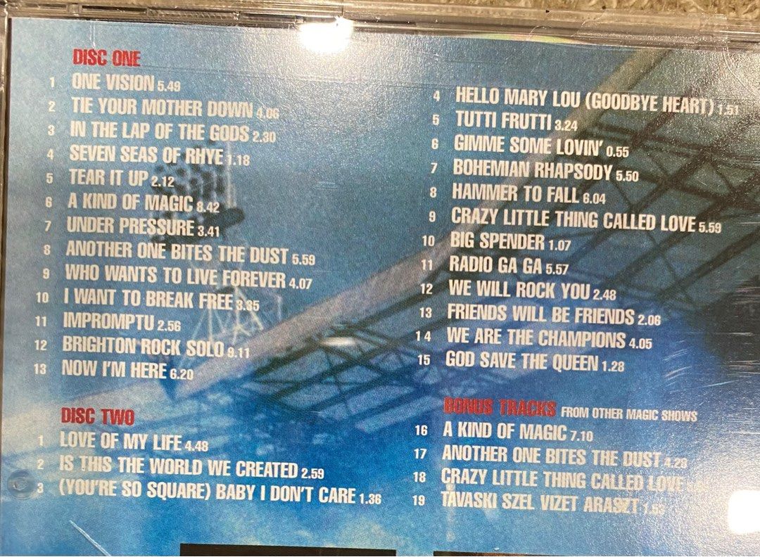 CD: rock - Queen Live At Wembley Stadium Complete Concert Plus Bonus ...