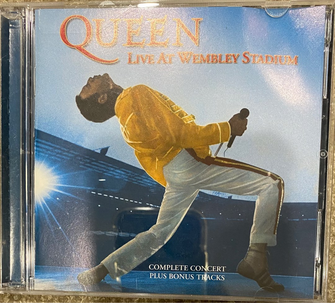 CD: rock - Queen Live At Wembley Stadium Complete Concert Plus Bonus ...