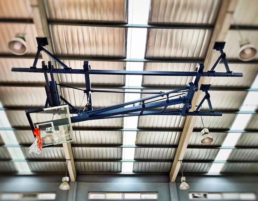 Ceiling Suspended Electric Folding Basketball Hoop, Sports Equipment ...