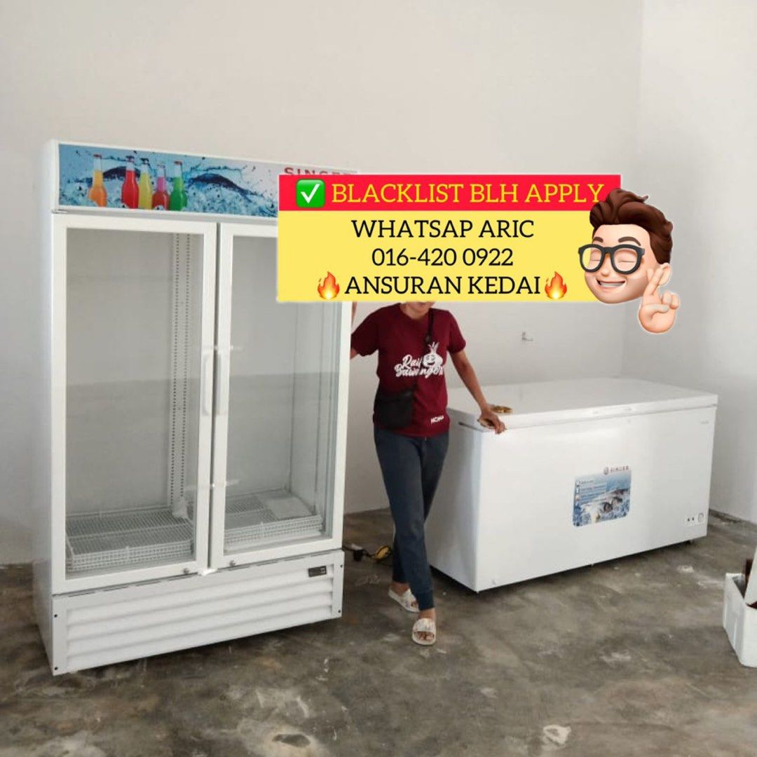 Chiller Freezer Ansuran Kedai, TV & Home Appliances, Kitchen Appliances ...