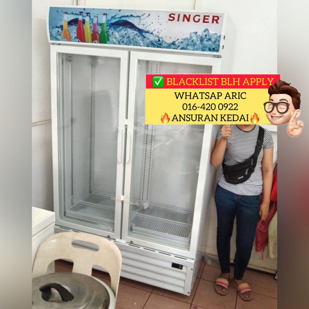 Chiller Freezer Ansuran Kedai, TV & Home Appliances, Kitchen Appliances ...