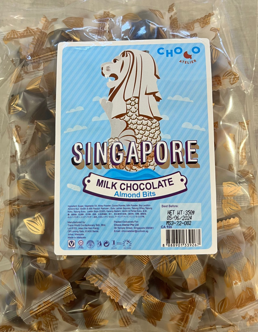 Choco Atelier Chocolate Almond Bits, Food & Drinks, Packaged & Instant ...