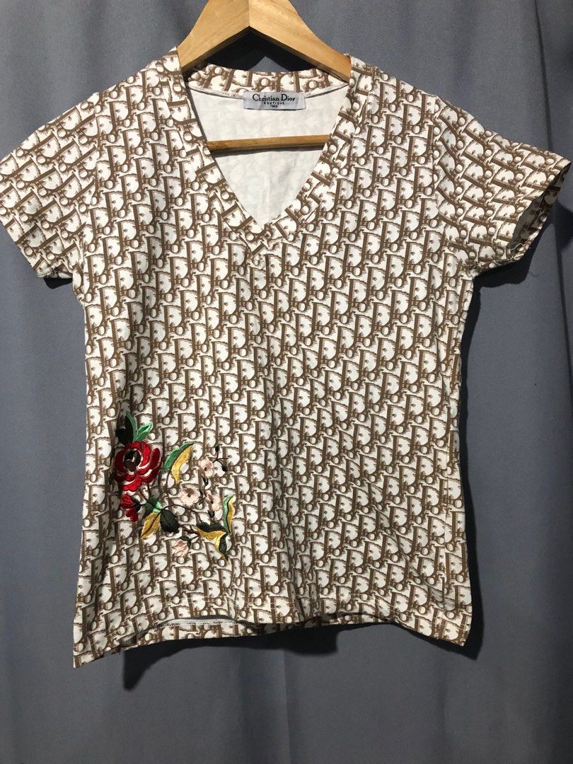 Christian Dior AOP, Luxury, Apparel on Carousell