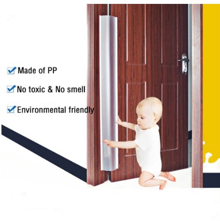 ️Clear Child Safety Door Hinge Protector Cover Finger Pinch Security ...