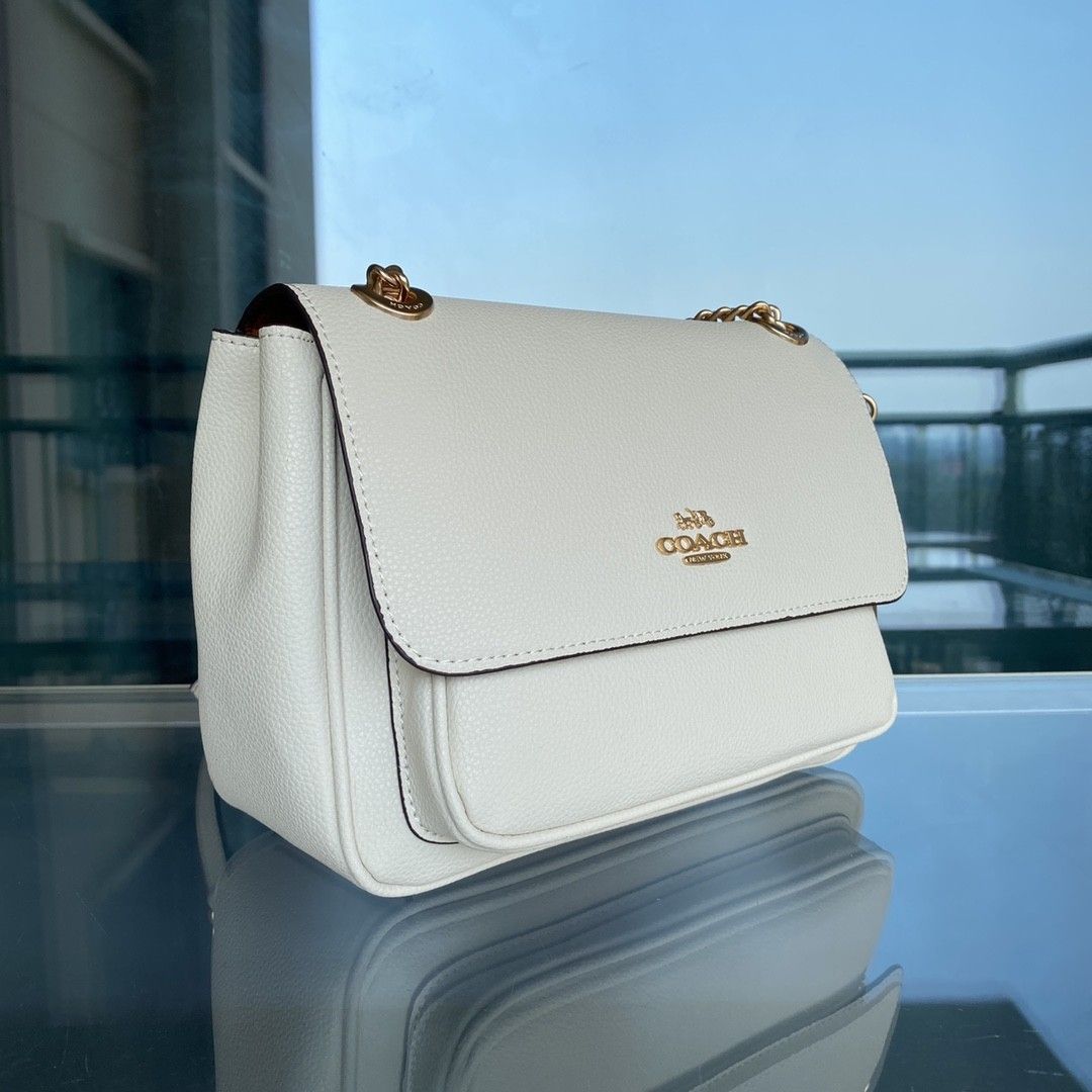 Coach Klare 25 Convertible Chain Shoulder Bag White, Luxury, Bags ...