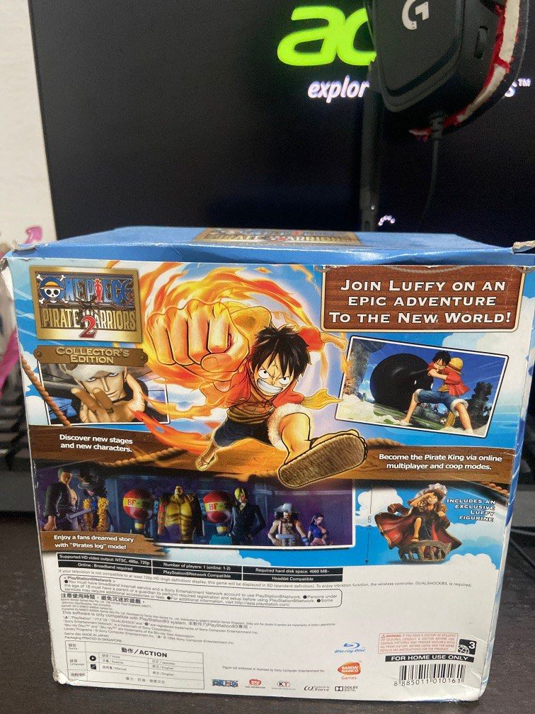 (Collectors edition ps3) luffy figurine 100% real, Hobbies & Toys, Toys ...