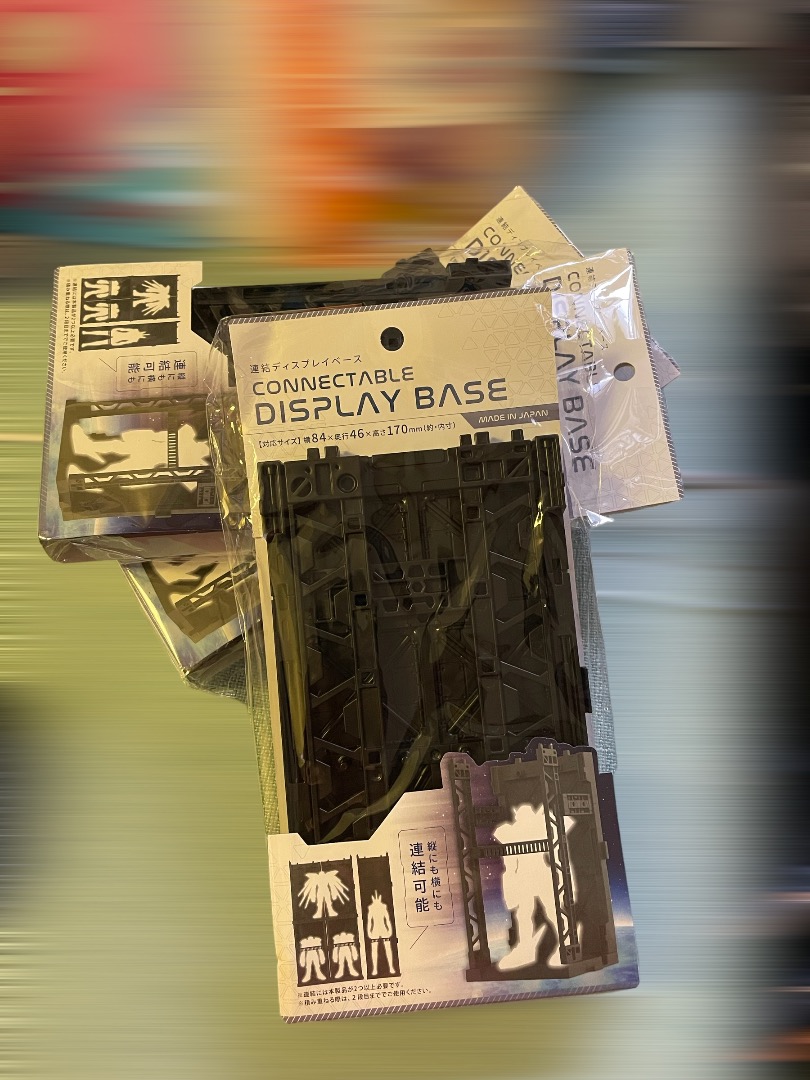 Connectable Display base 模型展示架 1/144 高達 30 MS 囡囡 - 日本製, 興趣及遊戲, 玩具 & 遊戲類 ...