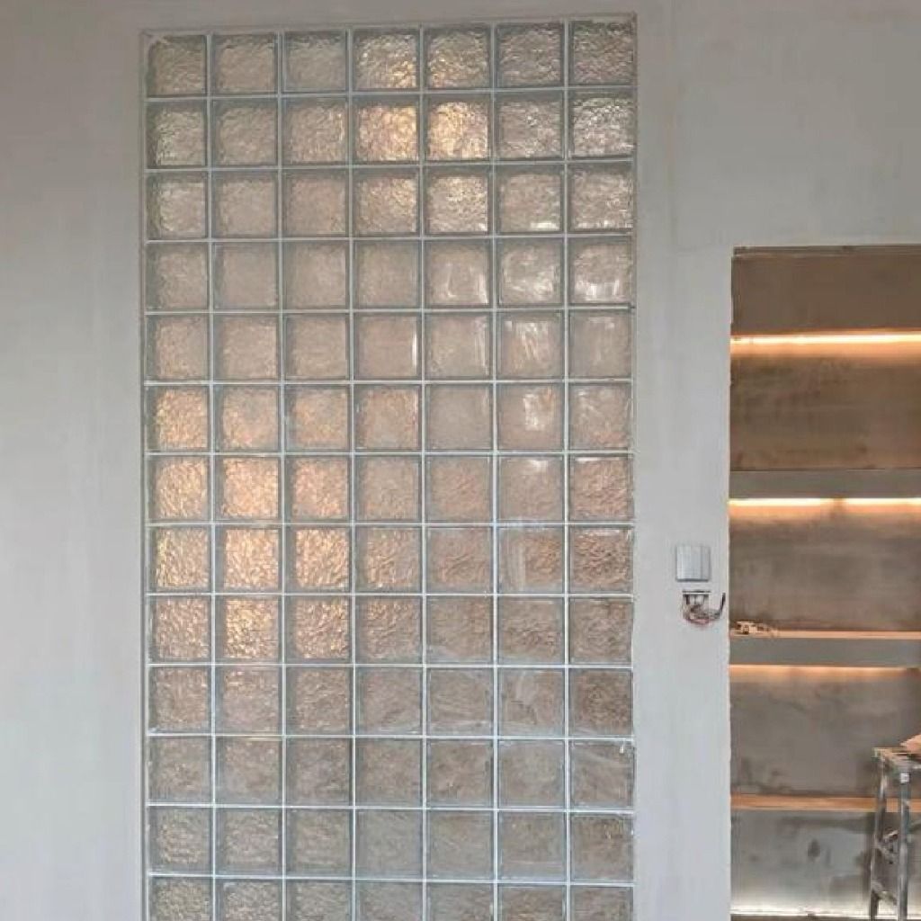 Crystal Bricks Glass Brick Divider Wall Partition Customizations ...