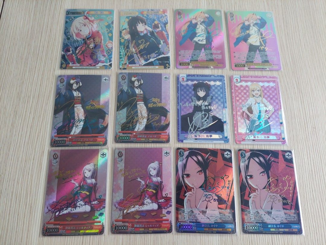 Custom Weiss Schwarz Cards, Hobbies & Toys, Toys & Games on Carousell