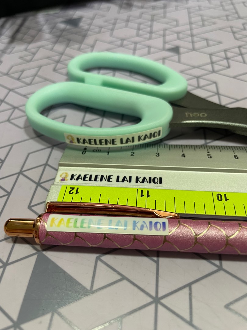 Customised names skinny, Hobbies & Toys, Stationery & Craft, Handmade ...