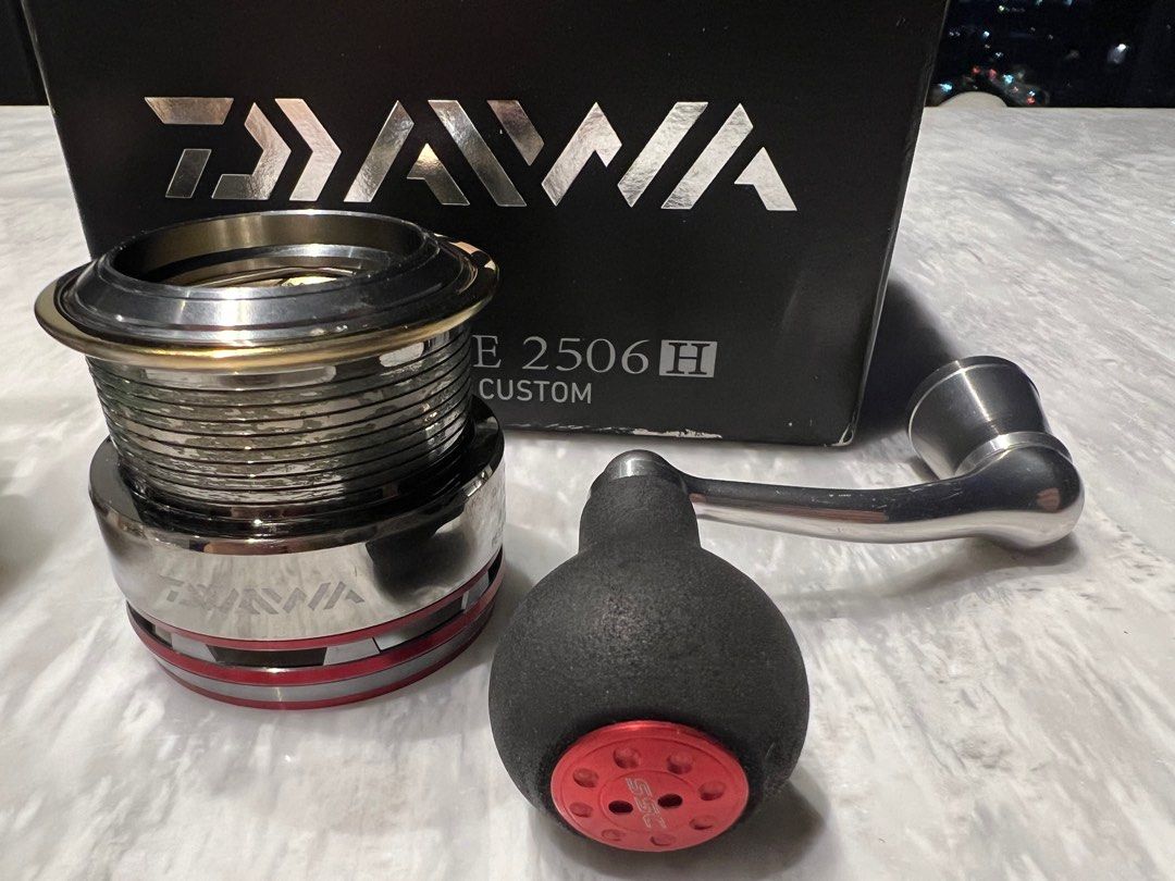 Daiwa certate 2506H with Freams spare spool RCS, Sports Equipment, Fishing on Carousell