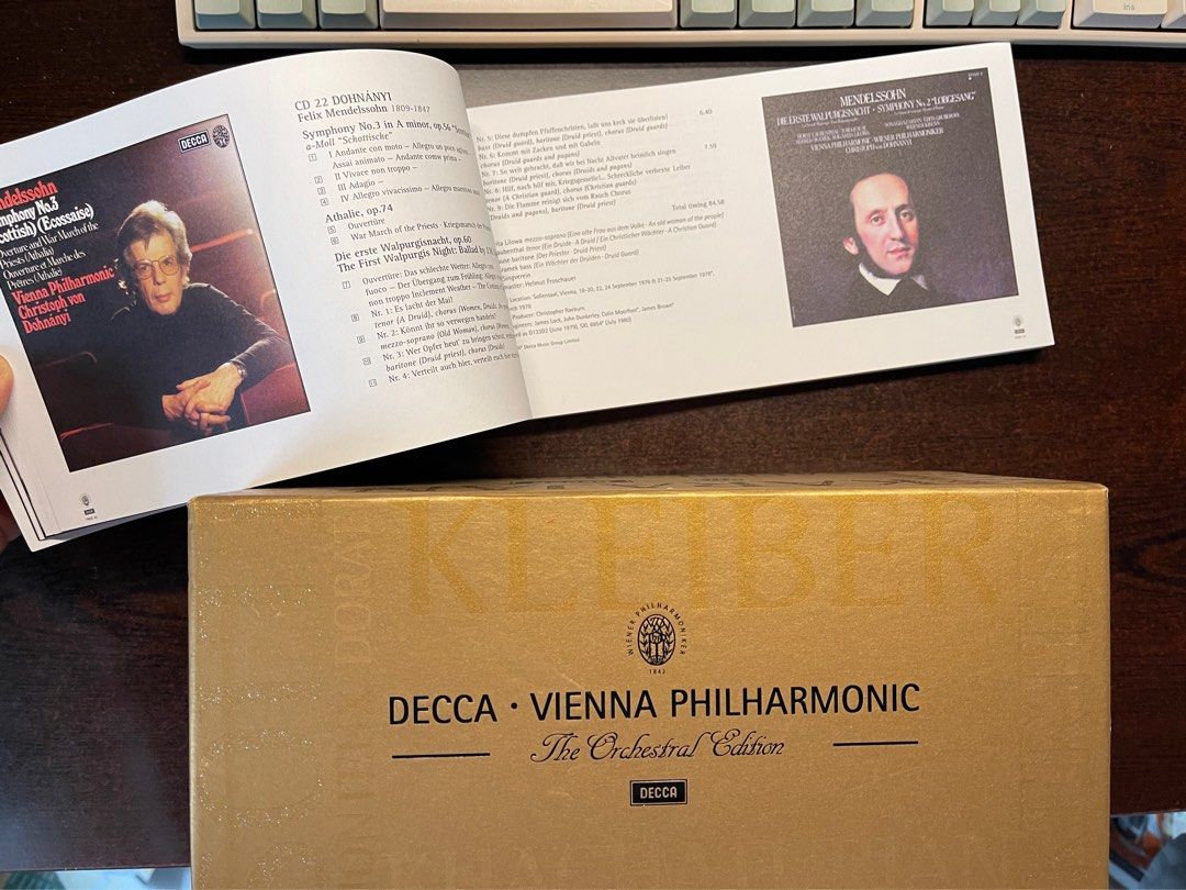 DECCA Wiener Philharmoniker The Orchestral Edition (65 CDs Box Set), 興趣及遊戲, 音樂、樂器 & 配件, 音樂與媒體 ...
