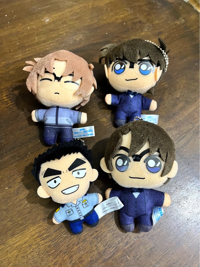 Detective Conan Keychain / Keystrap Combo, Hobbies & Toys, Toys & Games ...
