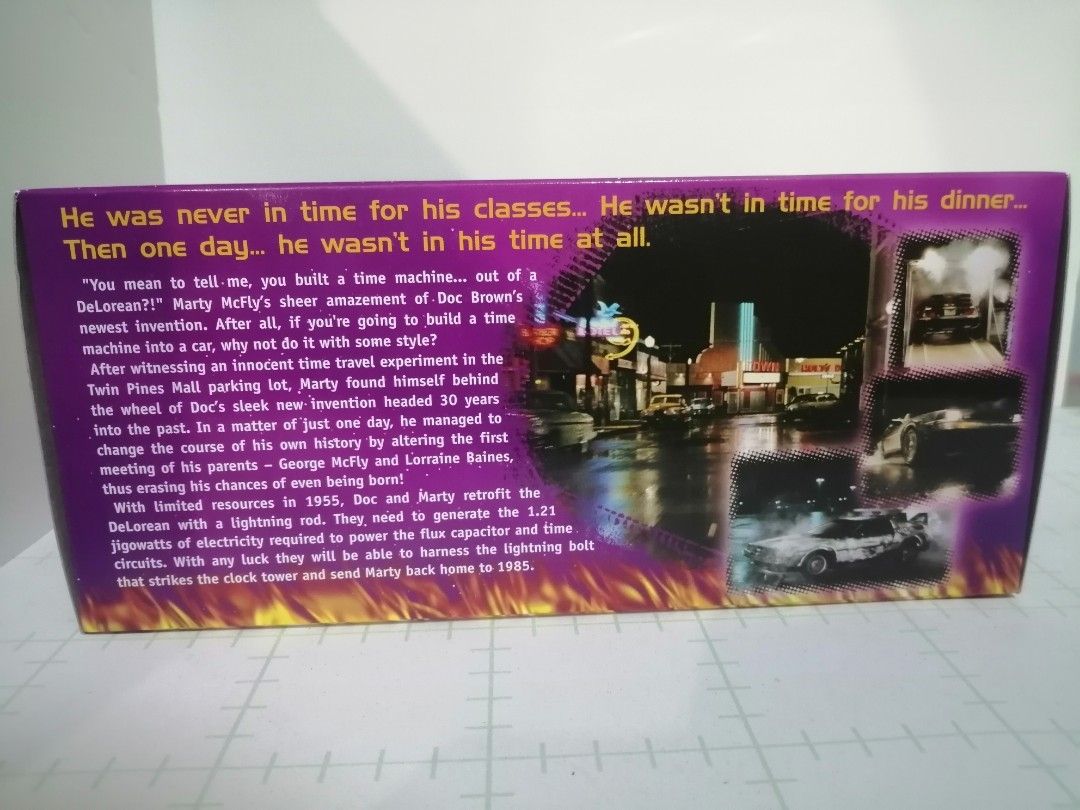 Toy Collectible Bttf movie diecast 1:24 on Carousell