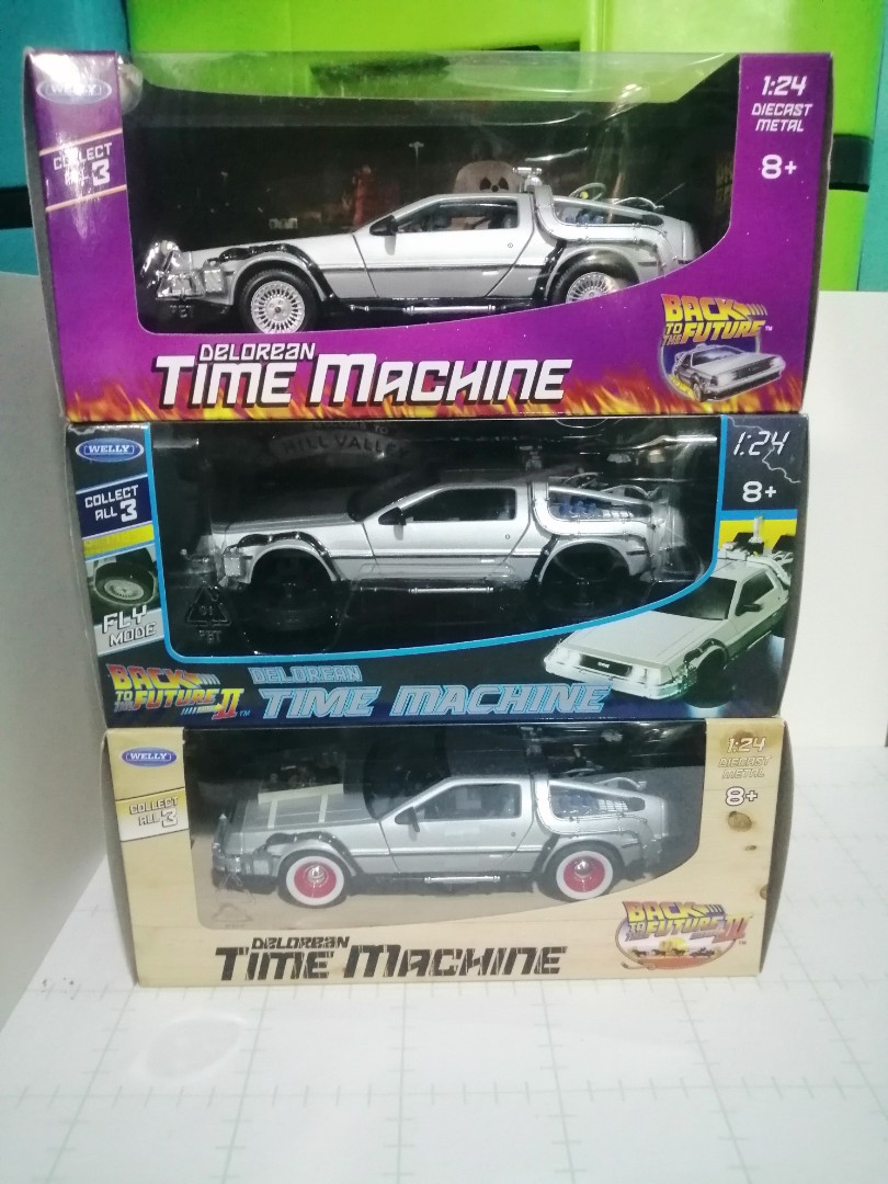 Toy Collectible Bttf movie diecast 1:24 on Carousell
