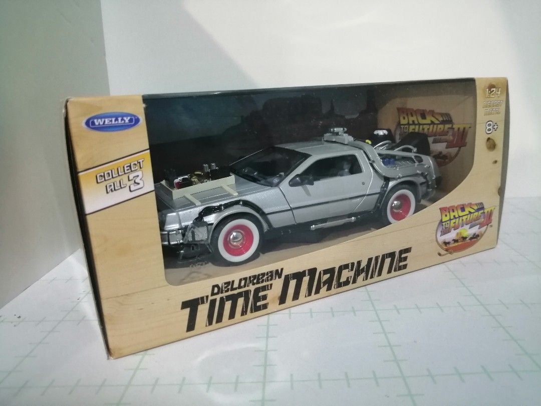 Toy Collectible Bttf movie diecast 1:24 on Carousell