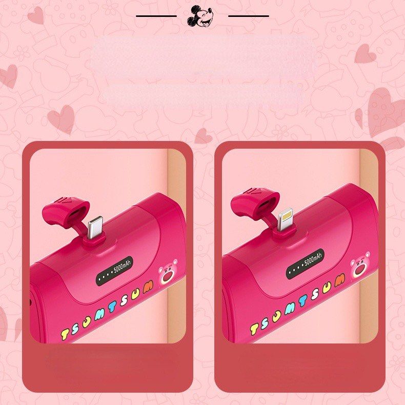 Disney Characters 5000mah powerbank (lightning/ type-C) Mickey Minnie ...