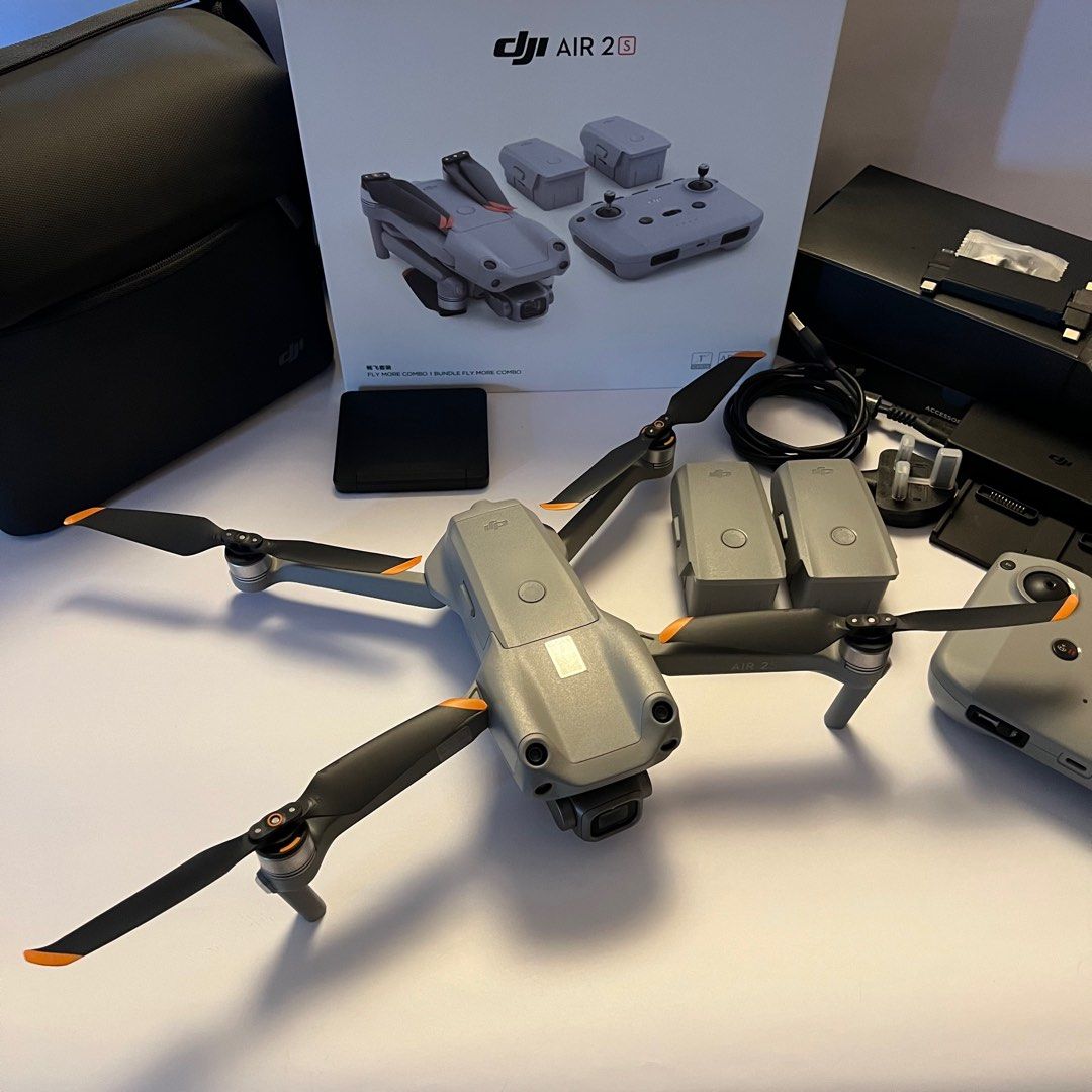 DJI Air 2S Fly More Combo, Photography, Drones on Carousell