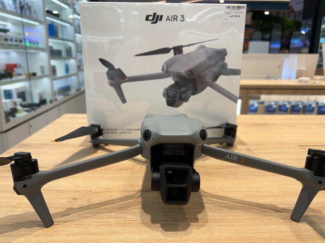 DJI Air 3 Fly More Combo (DJI RC-N2), Photography, Drones on Carousell DJI Air 3 Fly More Combo (DJI RC-N2), Photography, Drones on Carousell