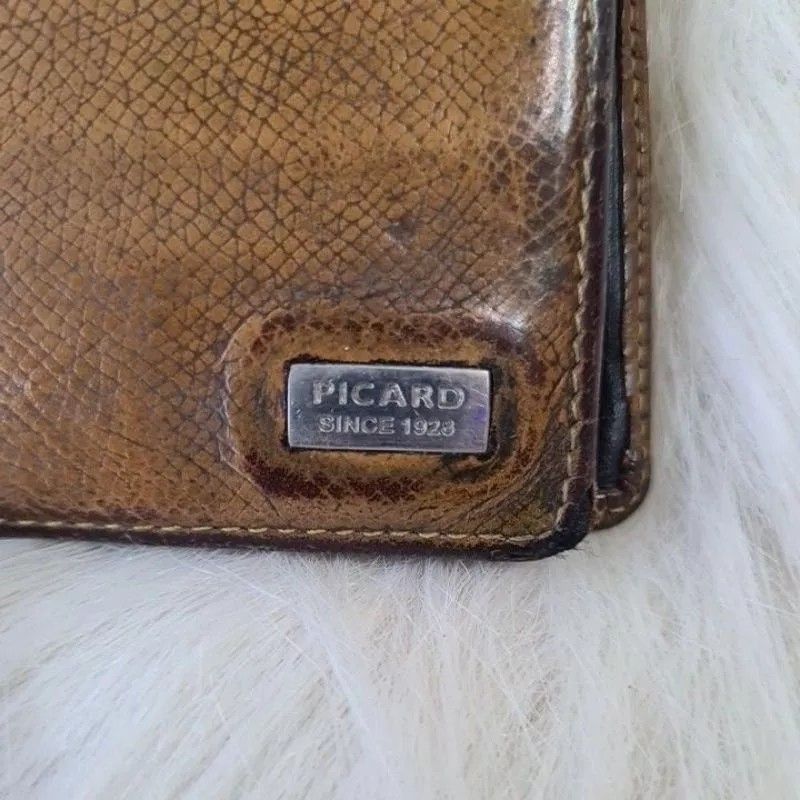 DOMPET KULIT ASLI PICARD GERMANY ORIGINAL, Fesyen Pria, Tas & Dompet ...